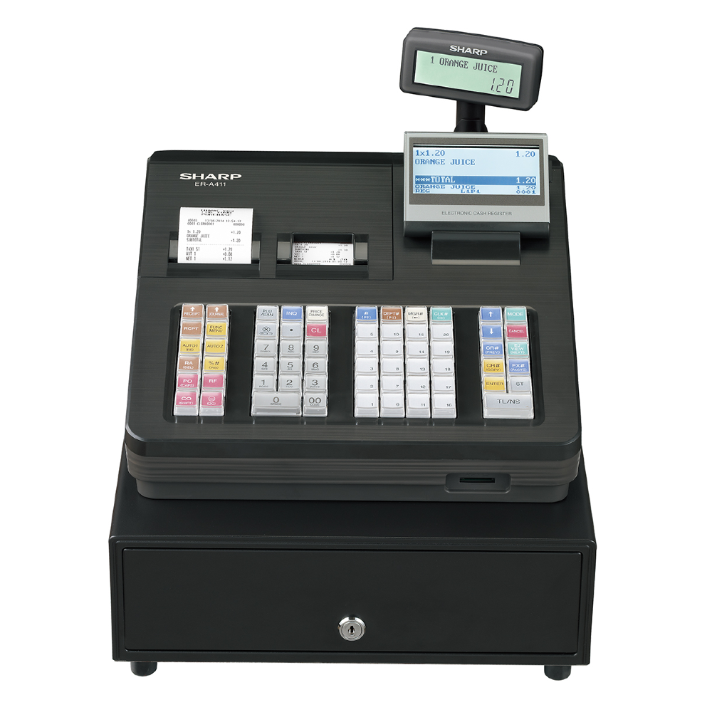 Electronic Cash Register - ER-A411 | Sharp Business